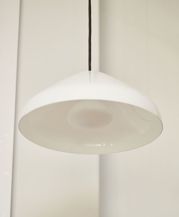 HAY Pao Glaspendel 350 Ø:35 cm - Weiß