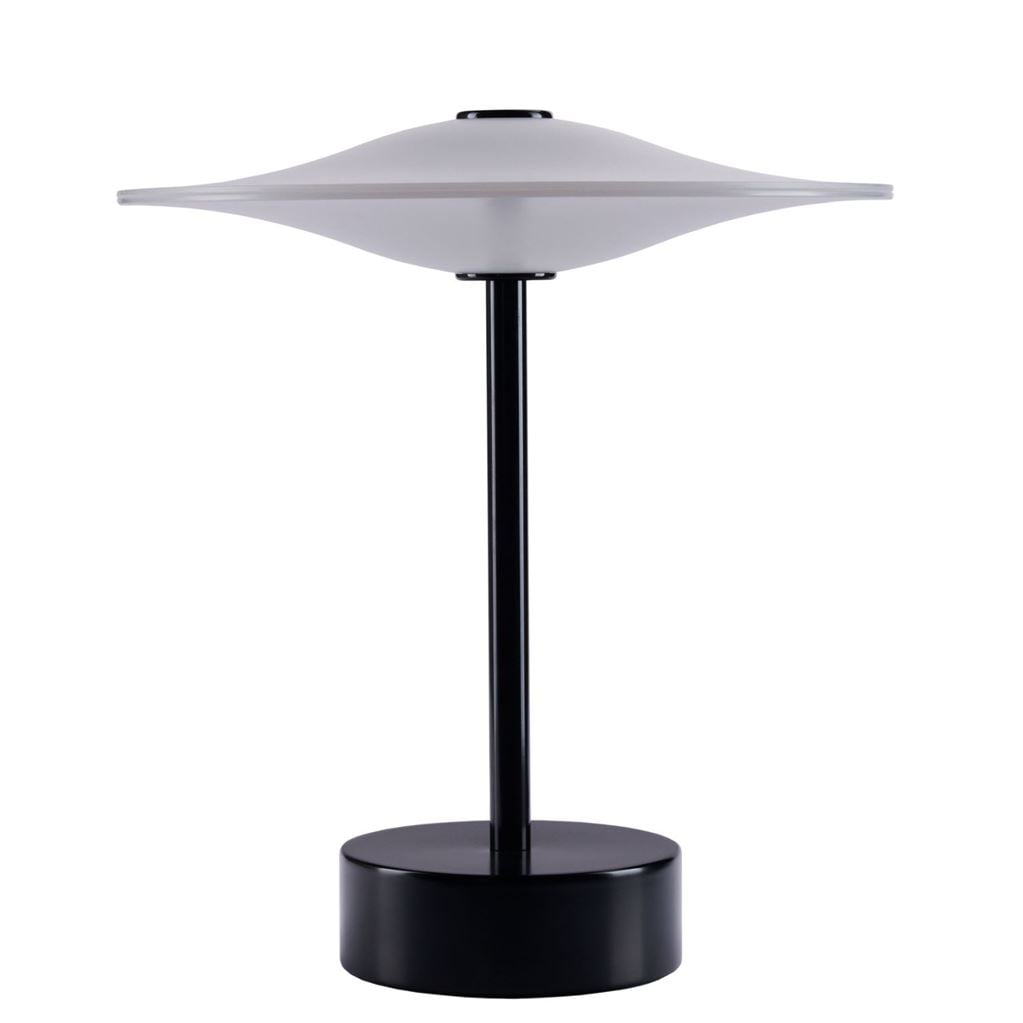 Piet Hein Sinus 22 Tragbare Tischleuchte H: 25 cm - Aluminium/Stahl